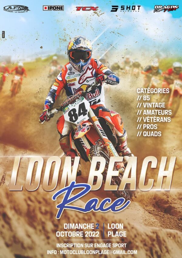 Le programme de la Loon Beach Race 2022 - Pilote de Sable