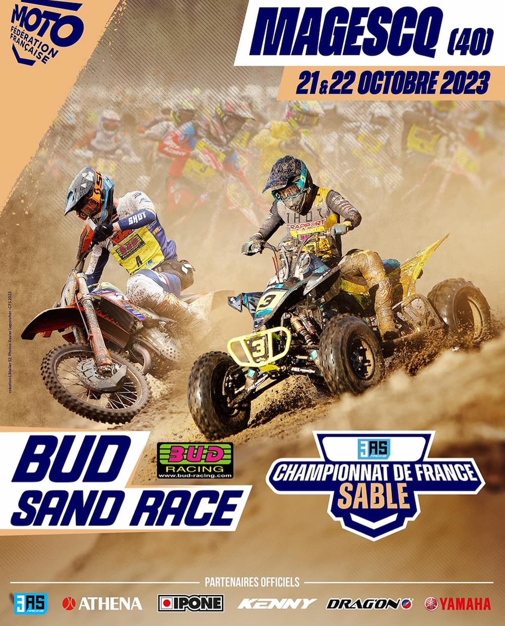 CFS Magescq : le programme de la Bud Sand Race 2023 - Pilote de Sable